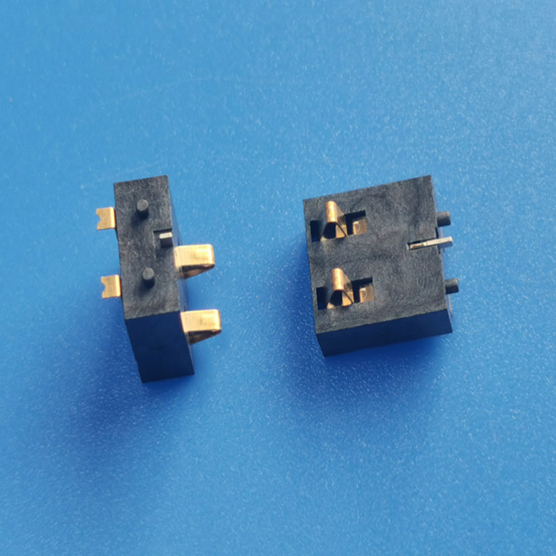 BC-19 Series Spring Battery Connector 5.0mm Pitch SMT Right Angle