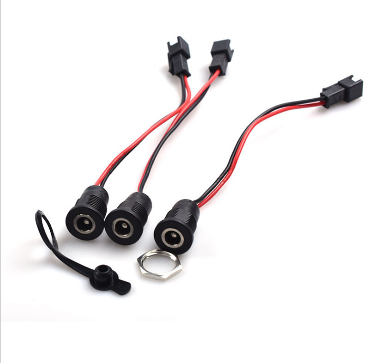 DC-022X Threaded Panel Mount Bulkhead DC Power Jack