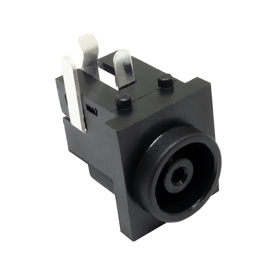 DC-038 1.0mm DC Power Jack Thru Hole Right Angle