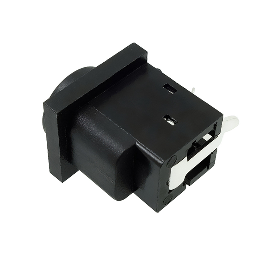 DC-038 1.0mm DC Power Jack Thru Hole Right Angle
