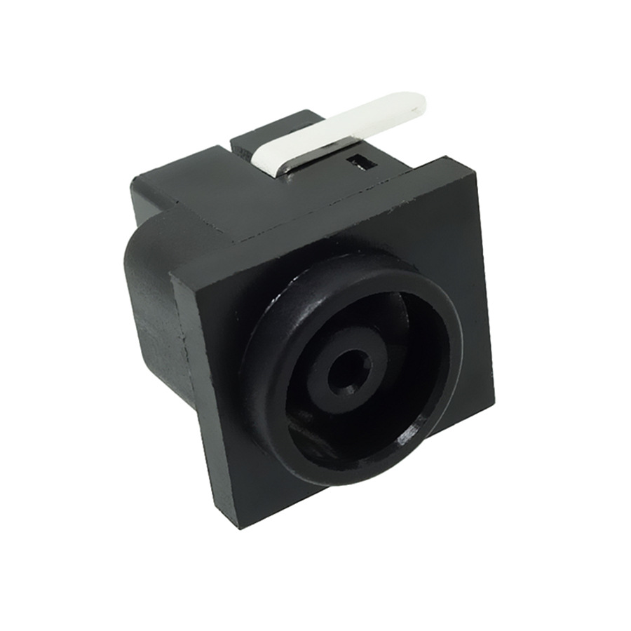 DC-038 1.0mm DC Power Jack Thru Hole Right Angle