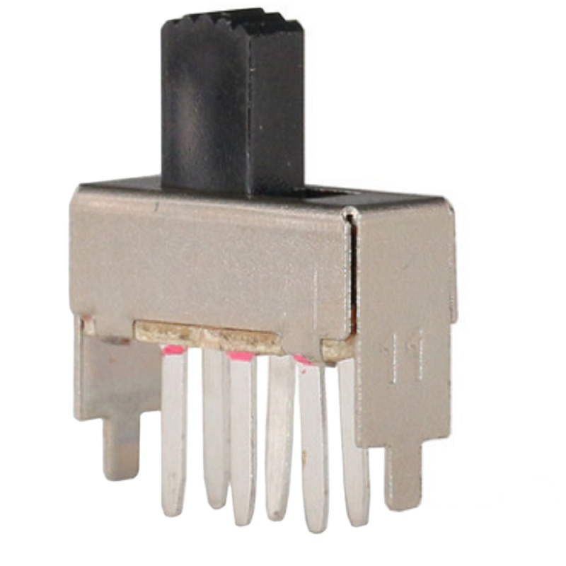 SS-23D03 DP3T Slide Switch DIP Through Hole Horizontal