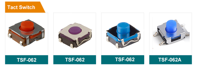 TCF-062 IP67 Tactile Switch Through Hole